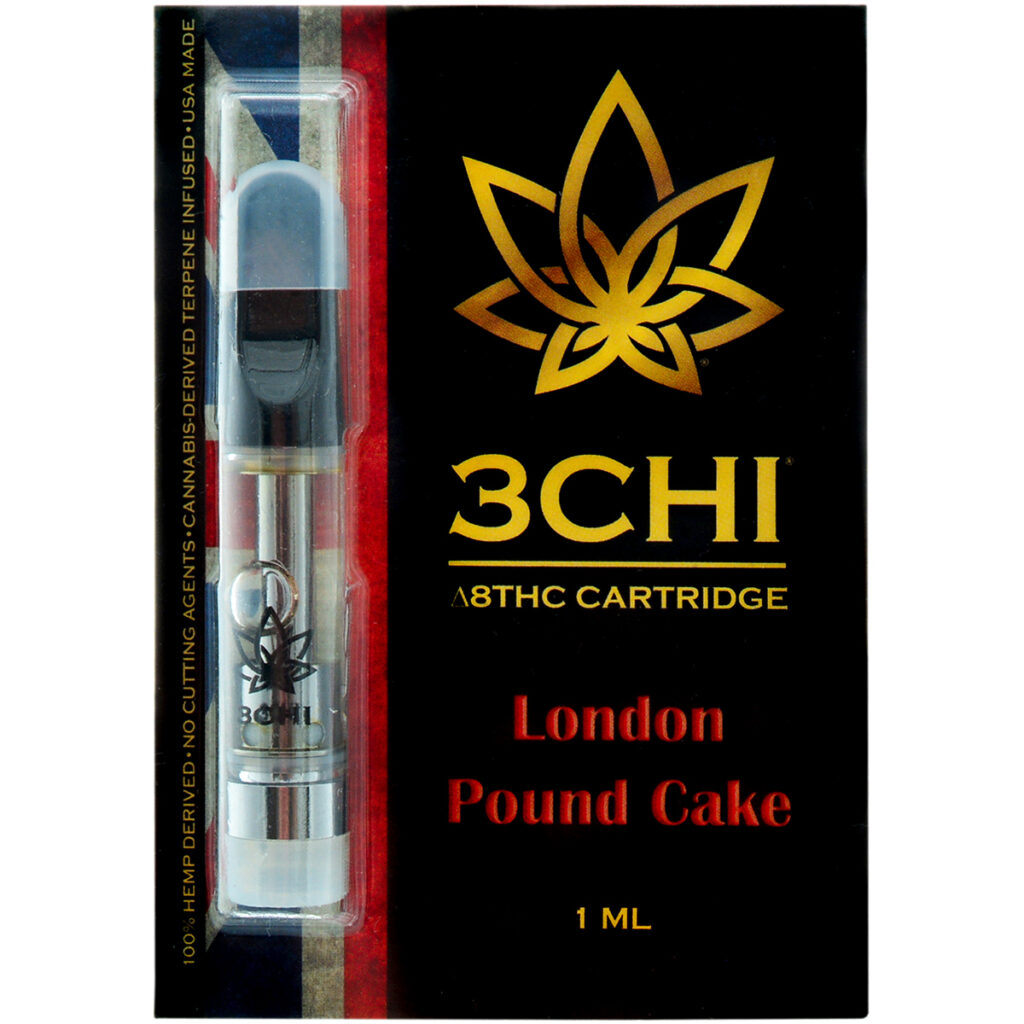 3 Chi Carts London Pound Cake - Atmos Smoke